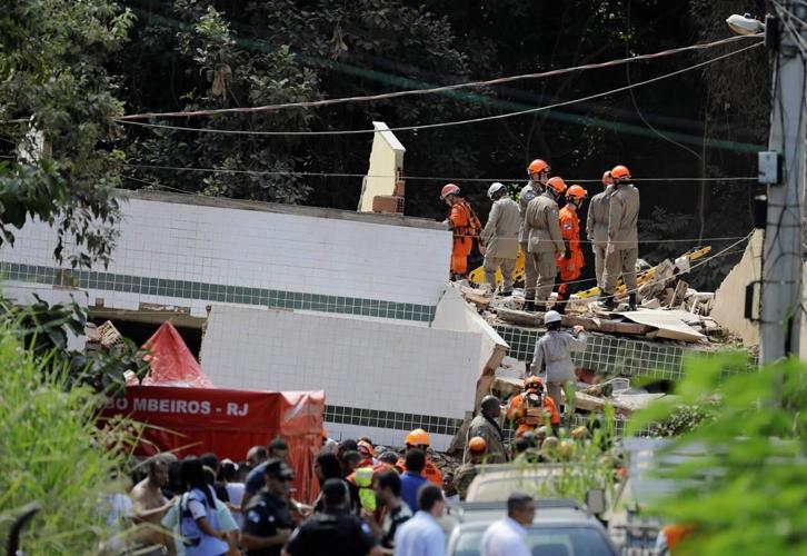 Collapse of buildings in Rio kills 3 in militia-run area