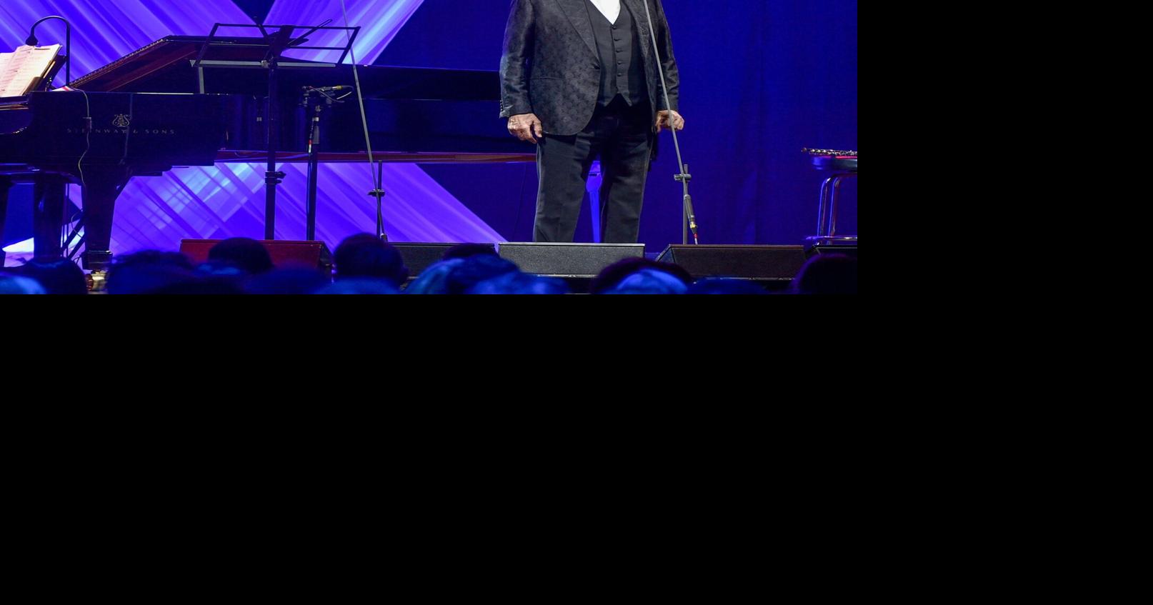 Andrea Bocelli performs at Toronto charity event
