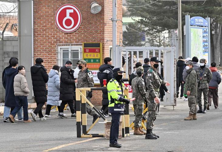 BTS member Jin begins military duty at front-line boot camp