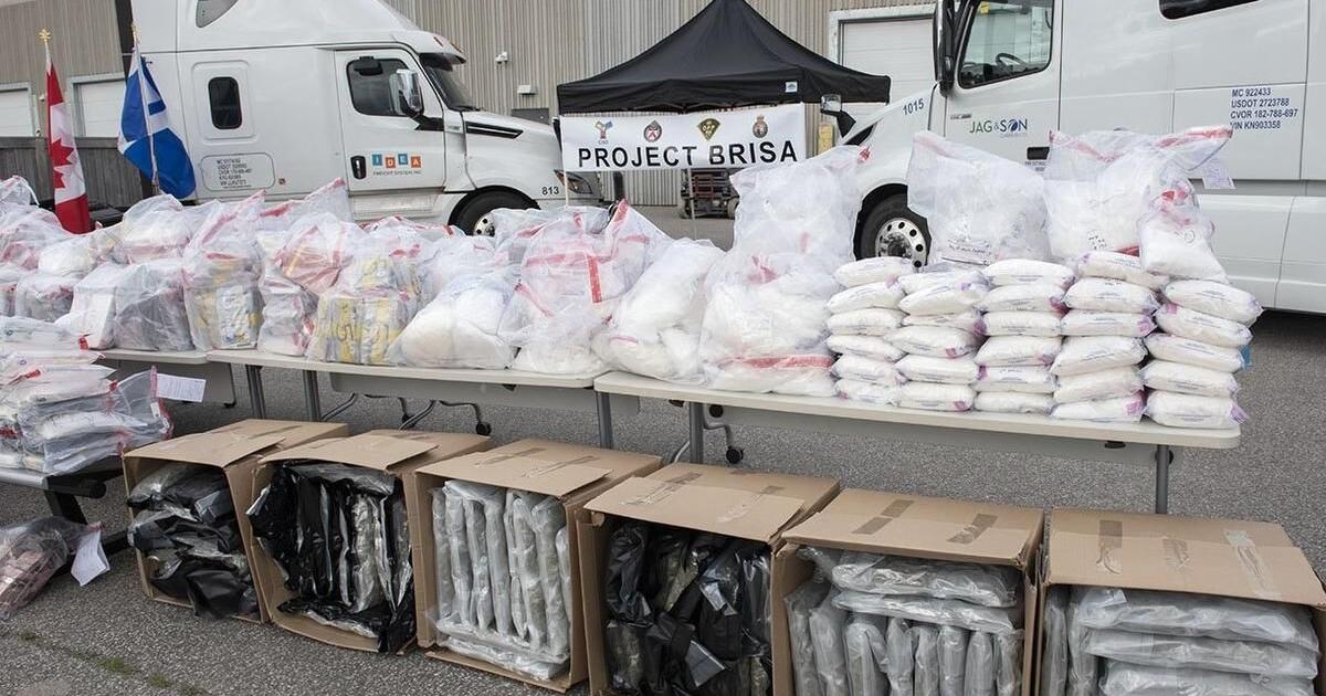 Breakdown of Toronto police’s largest cross-border drug bust