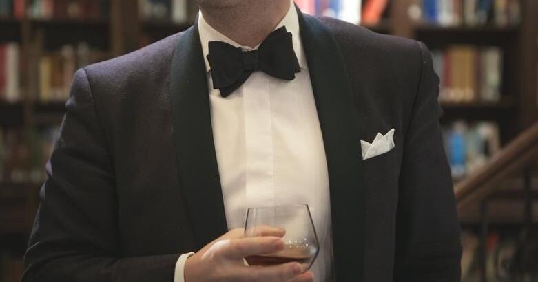 NATO representative Robert Baines talks to Shinan Govani