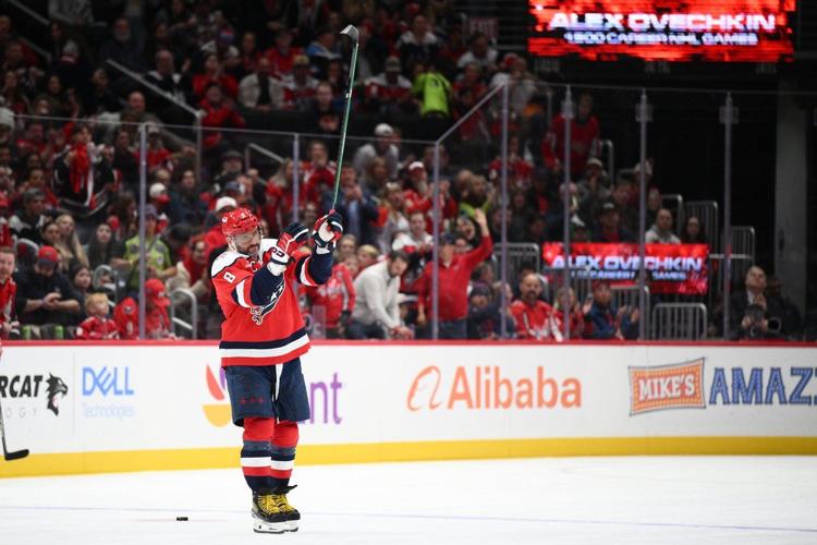 Alex Ovechkin plays his 1,500th game for the Capitals, but goal No. 900 ...