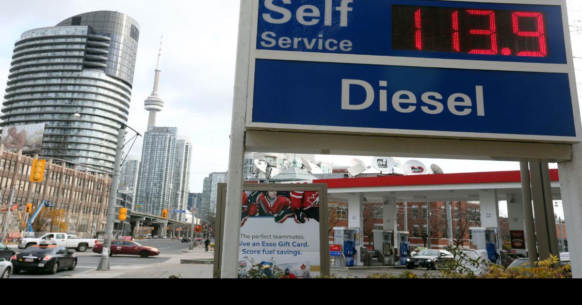 Toronto gas prices plunge to four-year low