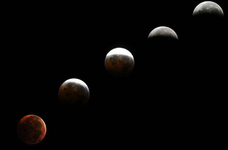 Winter solstice marked by rare lunar eclipse