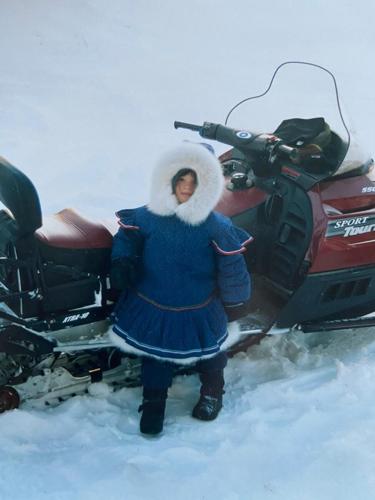 Inuit model Willow Allen uses TikTok to showcase life in the Arctic