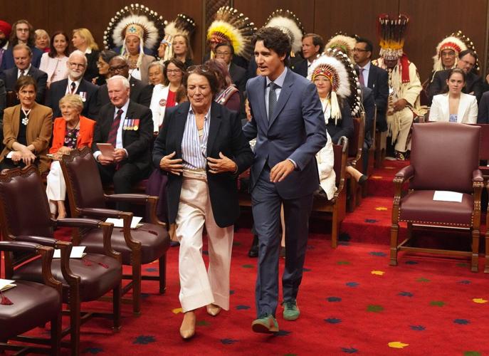 Photo Gallery: King Charles delivers the speech from the throne