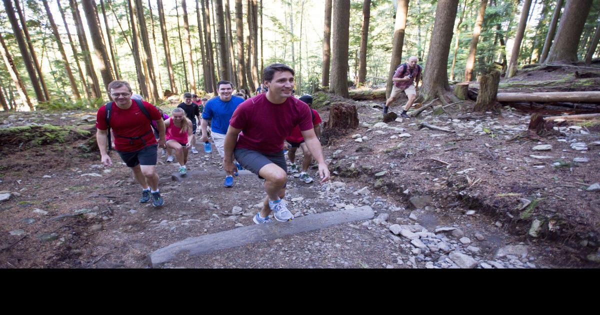 Justin Trudeau hikes challenging Grouse Grind and feels ‘great’