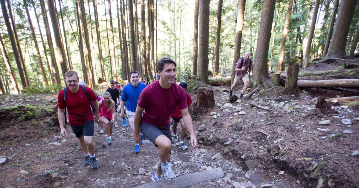 Justin Trudeau hikes challenging Grouse Grind and feels ‘great’ Justin Trudeau hikes challenging Grouse Grind and feels ‘great’