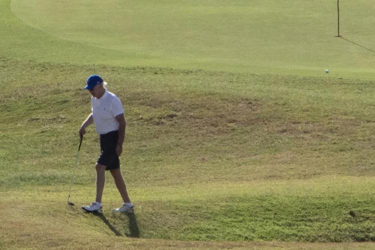 Biden makes 1st public appearances during St. Croix vacation