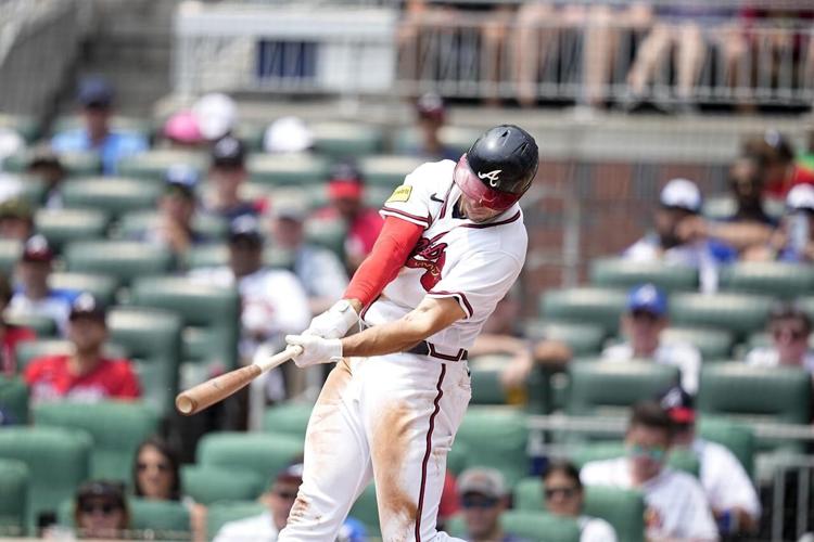 Acuña, Riley and Olson homer for Braves, who hammer Angels 12-5 to take ...
