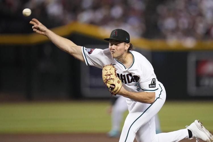 Diamondbacks slug four homers in record-setting barrage, sweep Dodgers ...