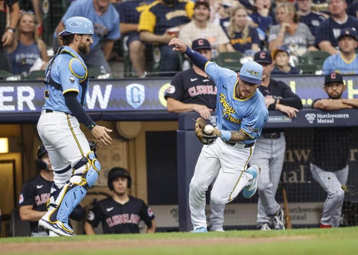 Rea leads the way as Brewers win 2-0 to complete sweep of Guardians in ...