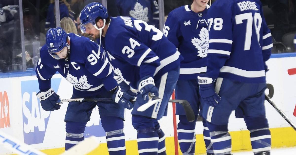 Maple Leafs dig big hole in NHL playoff series vs. Panthers