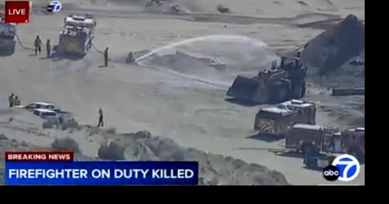 Firefighter killed in explosion while battling front end loader fire in ...