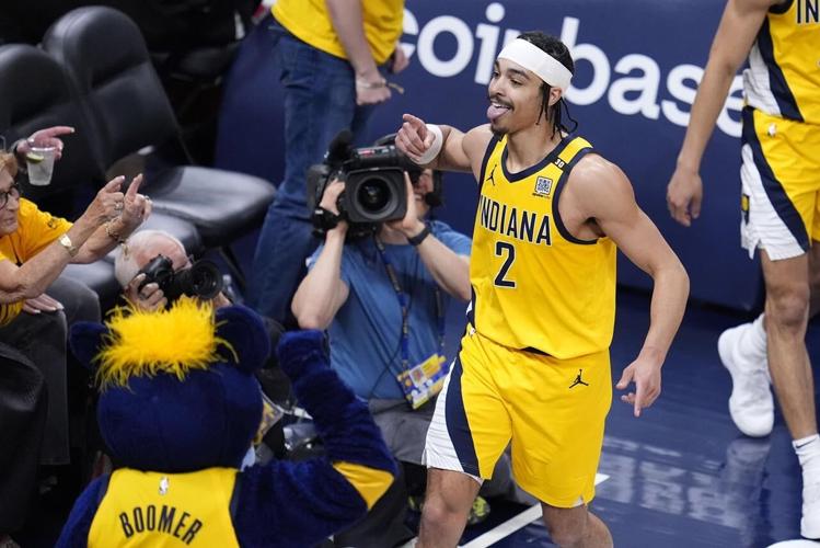 Pacers celebrate 1st playoff series victory in a decade, beating Bucks ...