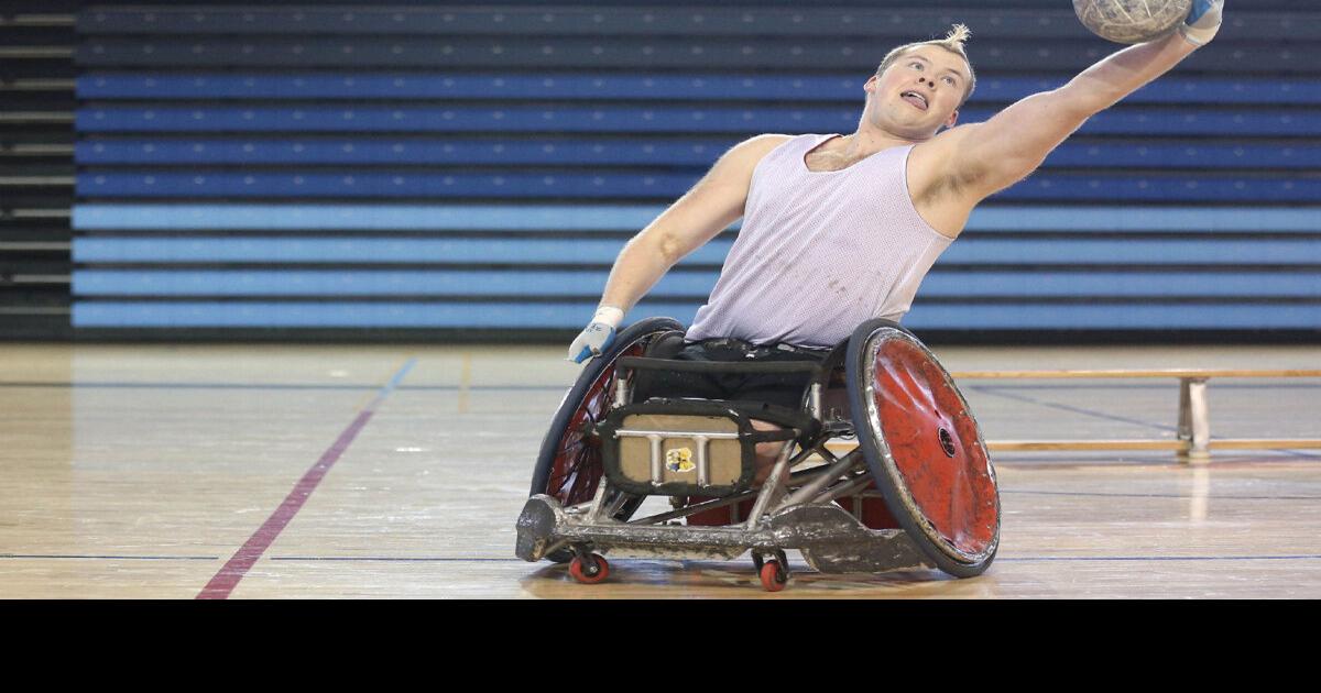 Wheelchair rugby star Zak Madell finds his niche