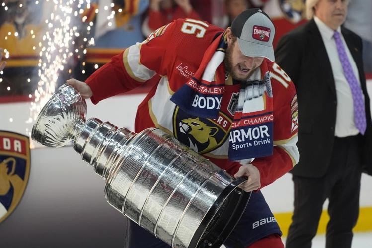 Panthers' Aleksander Barkov becomes the first Stanley Cup-winning ...
