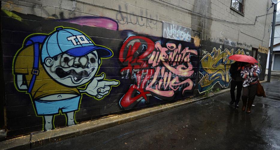 City graffiti deems four street murals worthy of the word ‘art’