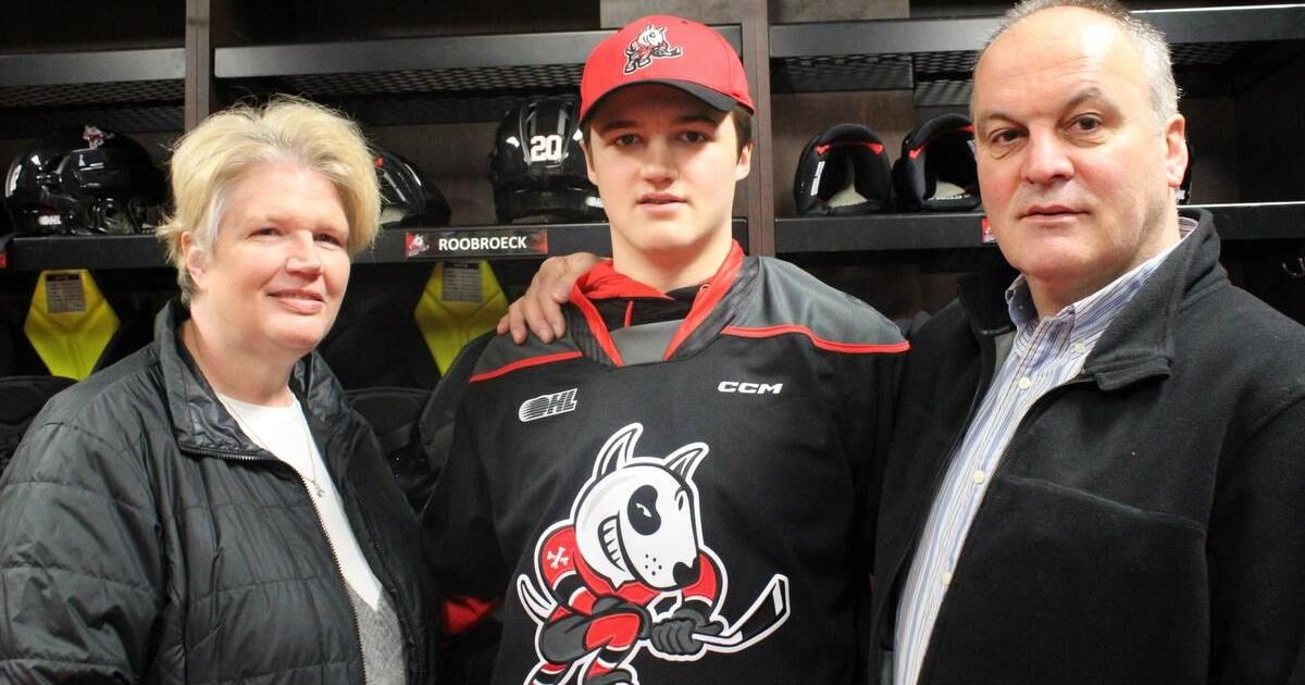 Niagara IceDogs select forward Ryan Roobroeck with second overall pick ...