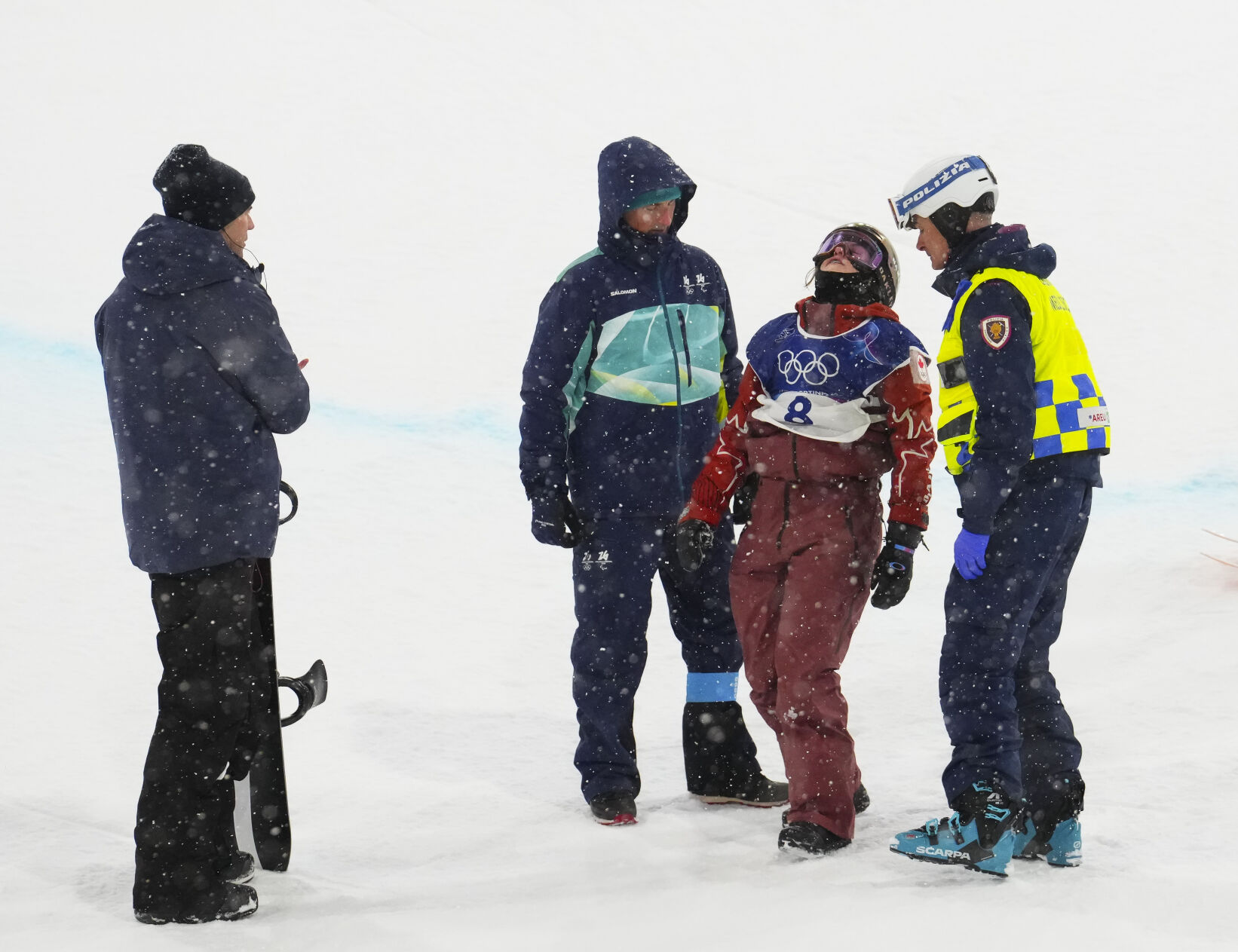 Olympic notebook: Hosking fractured shoulder blade; Ryan gets backing ...