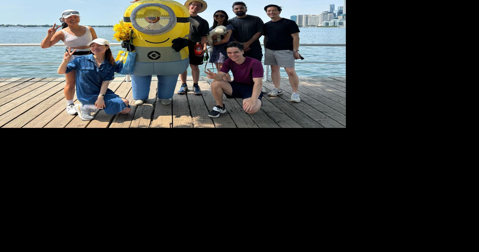 Toronto runs marathon dressed as Minion to fundraise