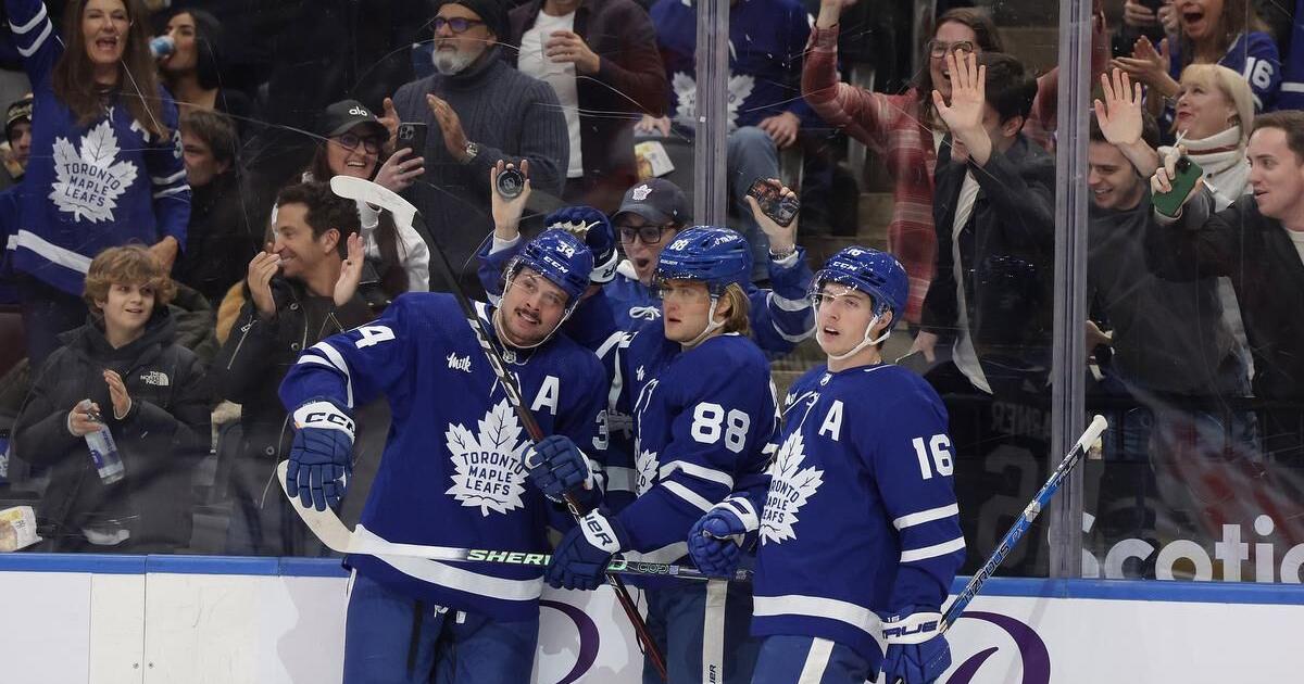 It’s only December, but let’s give the Maple Leafs their due