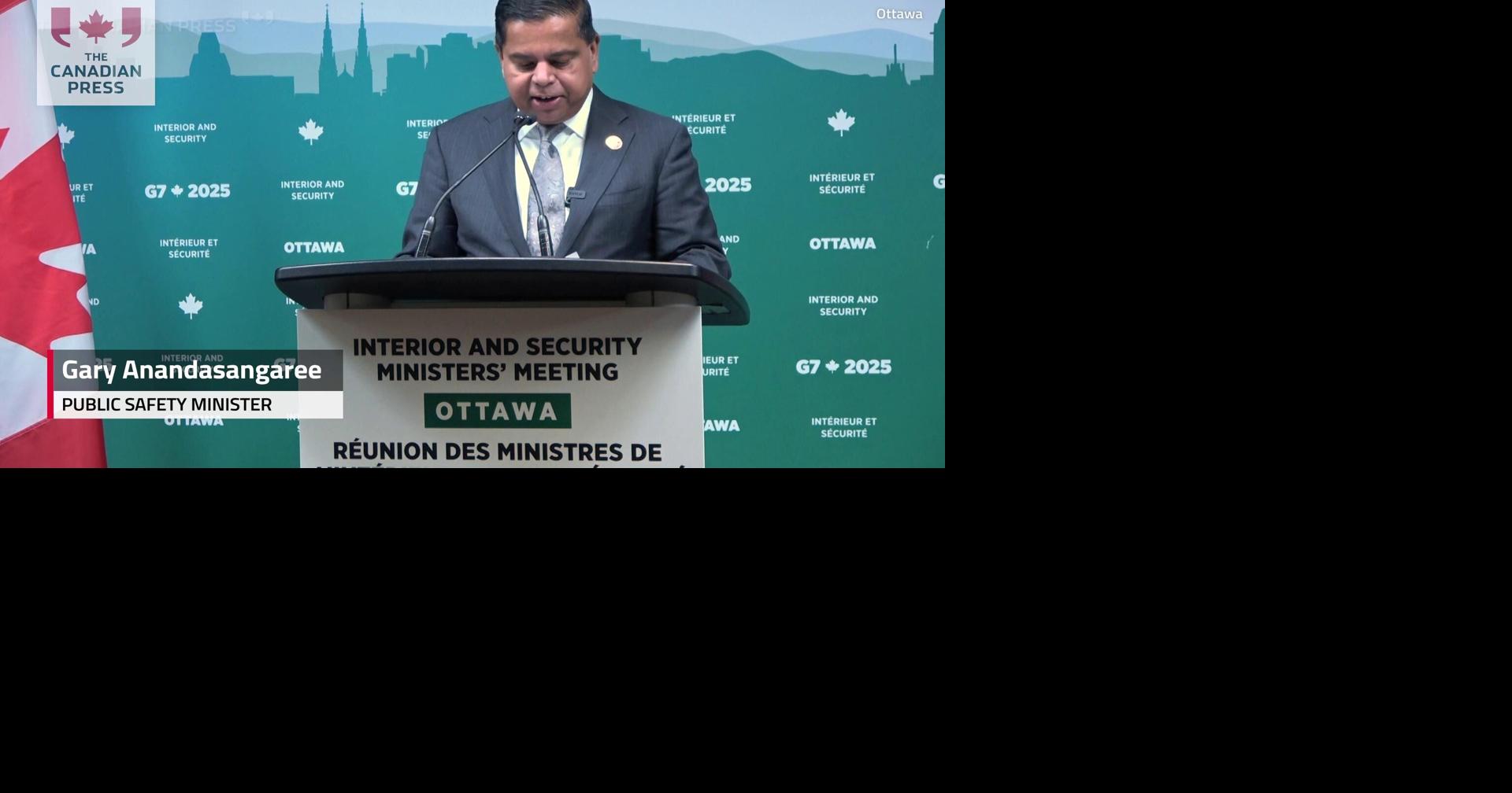 Canada and G7 security partners to focus on disrupting transnational ...