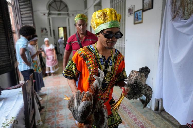 Cuba's Santeros offer gifts and ask deities for peace as tensions rise ...