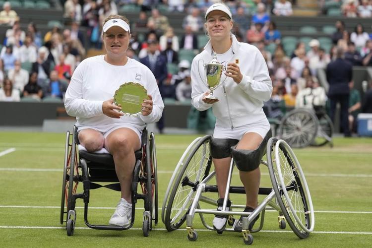 Diede de Groot wins Wimbledon women's wheelchair final for 15th ...