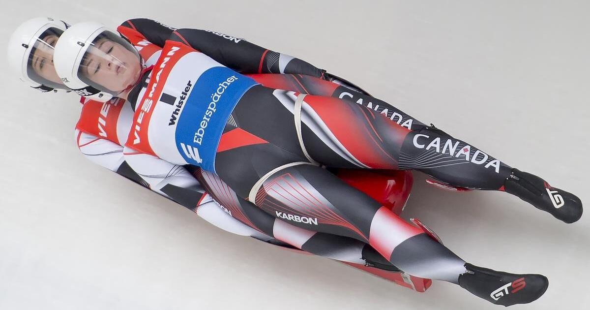 Canadian lugers Caitlin Nash and Natalie Corless become the first ...