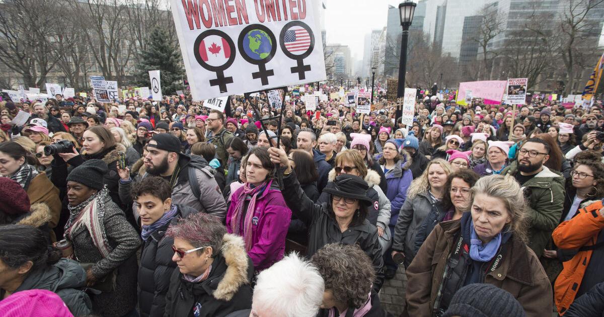Canadian events supporting Women’s March on Washington draw thousands