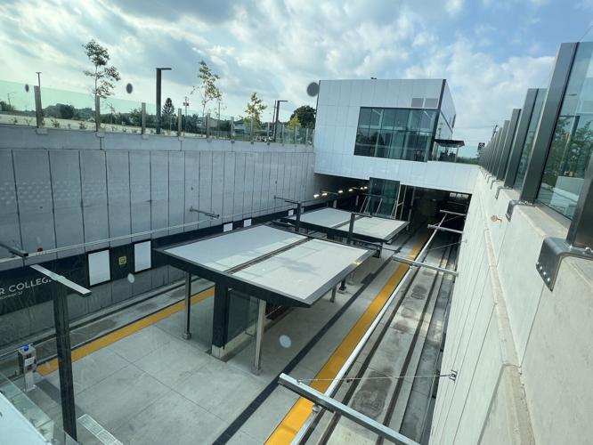 Finch West LRT station a bustling ‘hub.’ Where’s the train?