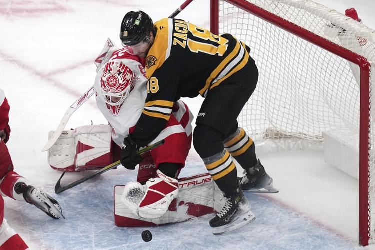 Pavel Zacha scores 2:15 into overtime and lifts the Bruins to a 3-2 win ...