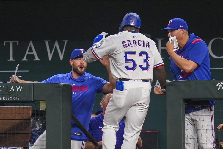 Kumar Rocker strikes out 8 and earns 1st MLB win as Rangers sweep ...