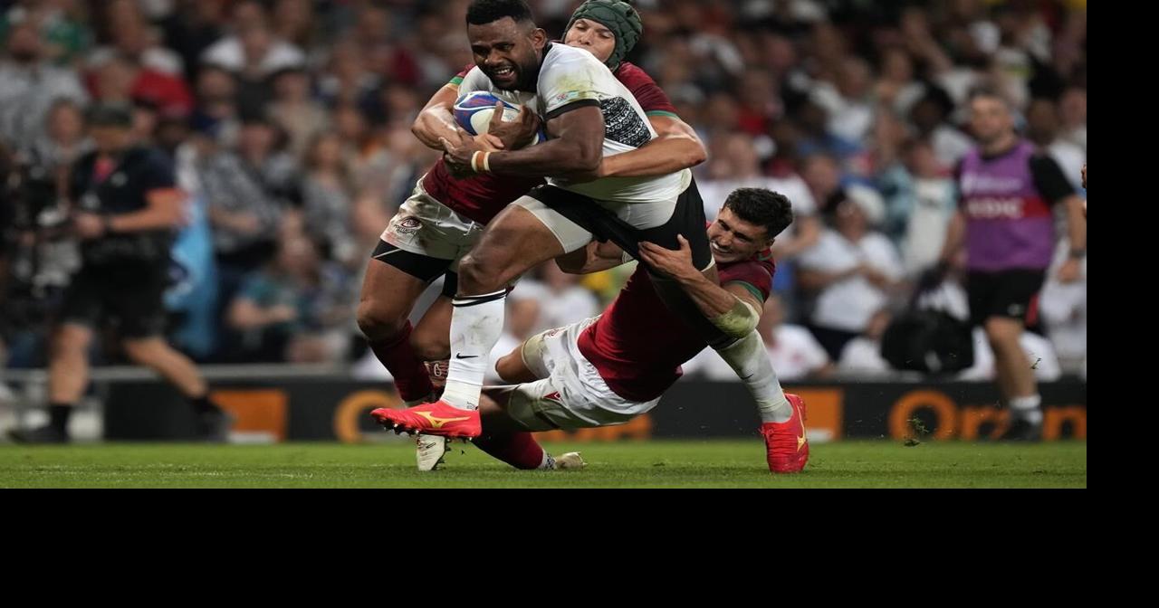 Portugal pulls off Rugby World Cup stunner and Fiji advances in ...