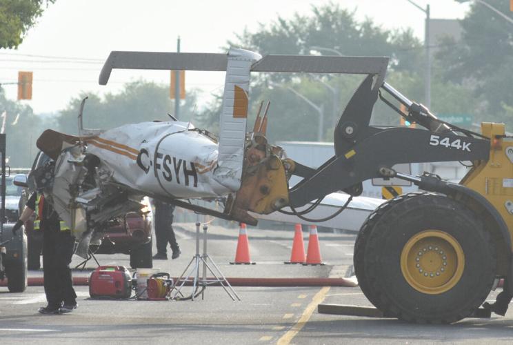 Stolen plane crashes near downtown Peterborough, killing pilot