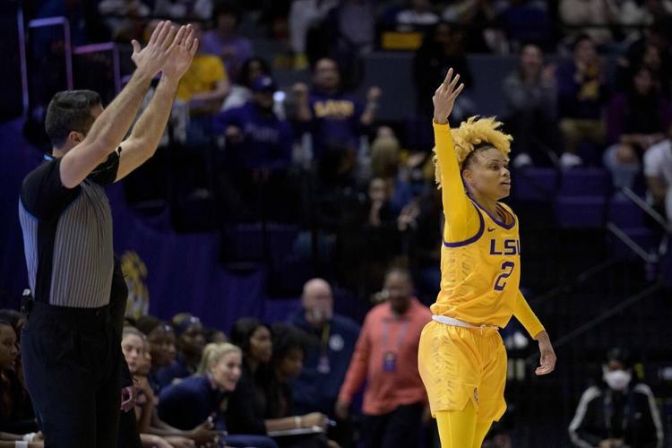 Reese has 18th double-double, No. 5 LSU downs Auburn, 84-54