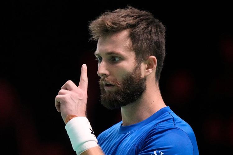 Collignon rallies to give Belgium 1-0 lead over France in Davis Cup