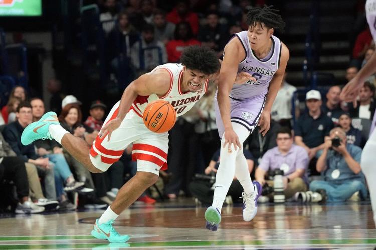 No. 1 Arizona remains unbeaten with 101-76 win over Kansas State