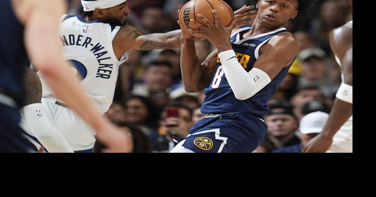 With his shot-blocking prowess, Peyton Watson becomes big catalyst off the bench for the Nuggets