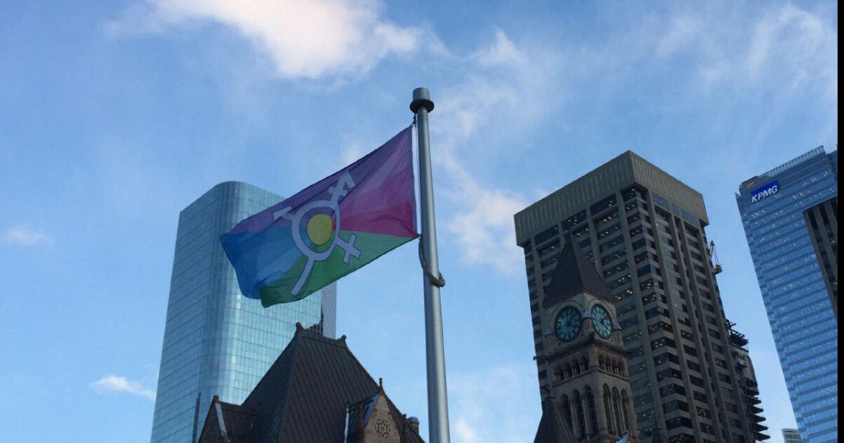 John Tory, councillors attend transgender flag-raising ceremony