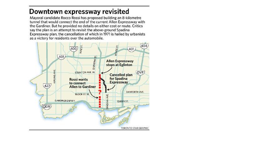 The return of the Spadina Expressway?