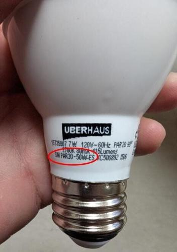 Uberhaus lightbulb recalled for possible fire hazard