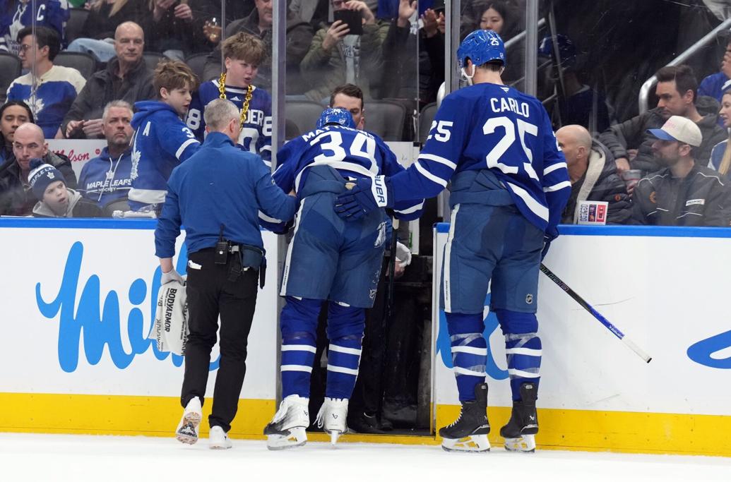 Leafs’ Auston Matthews out for season, Radko Gudas suspended