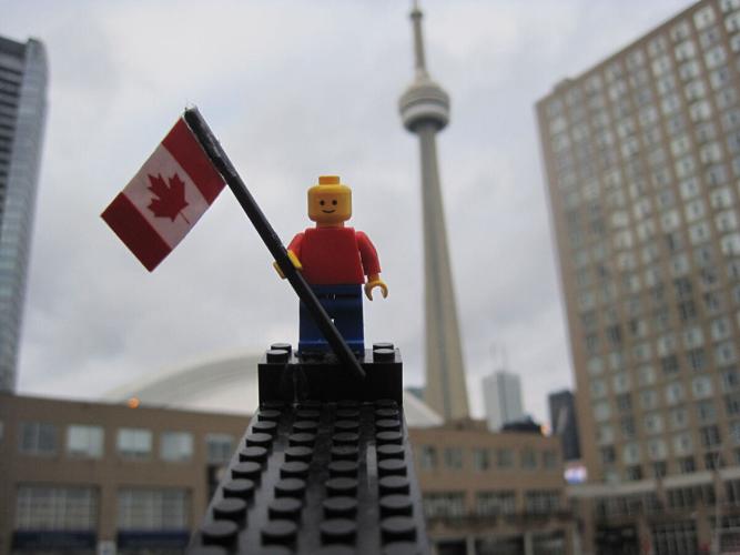 Where are they now: Kids behind sky-high Lego Man are all grown up, almost