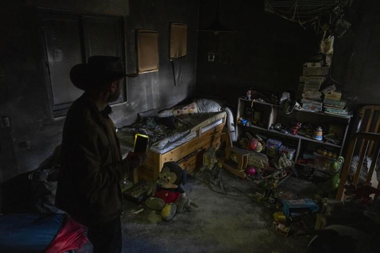 A destroyed Israeli kibbutz on the Lebanese border starts to pick up ...