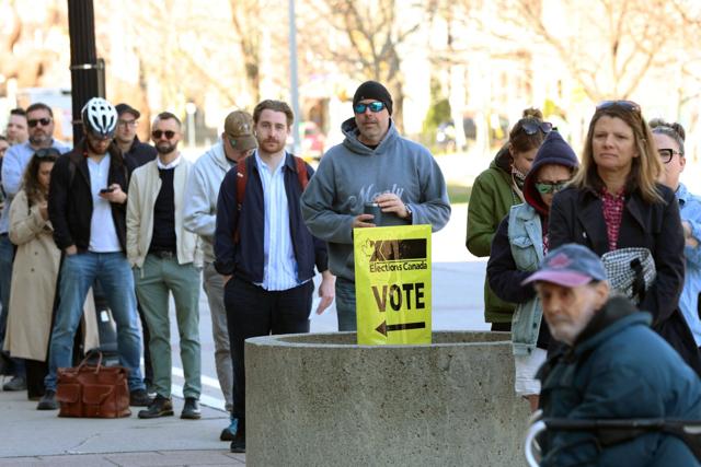 What was the voter turnout for Canada’s federal election?