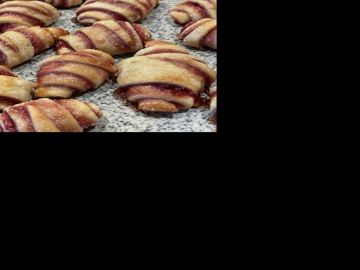 Raspberry rugelach cookie recipe