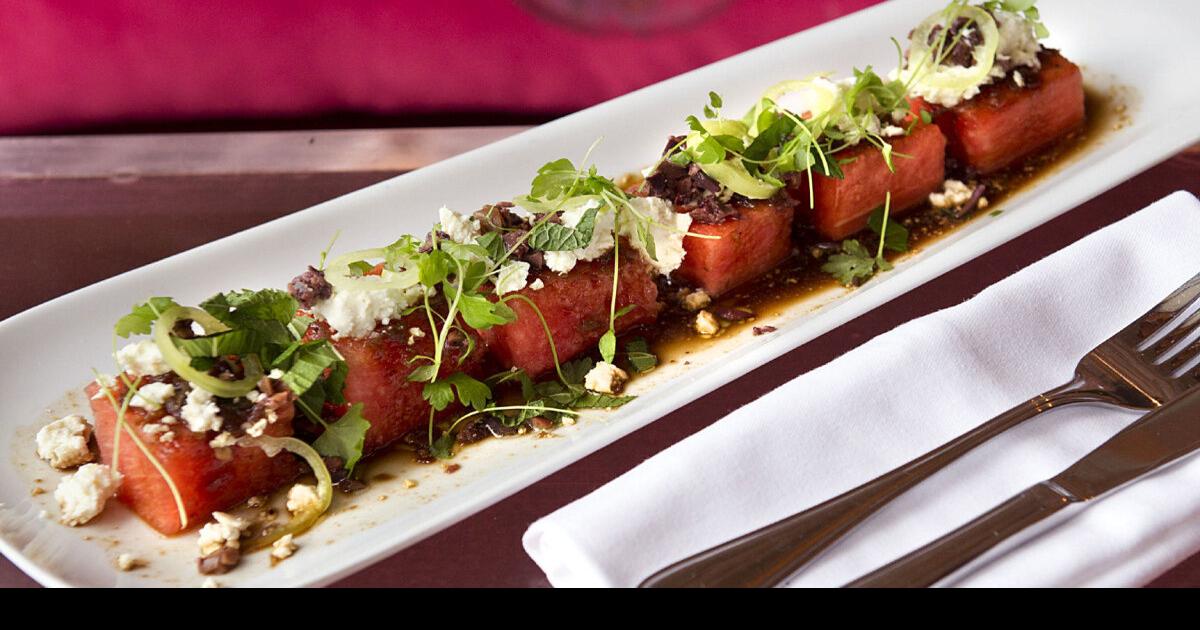 Susur’s watermelon salad