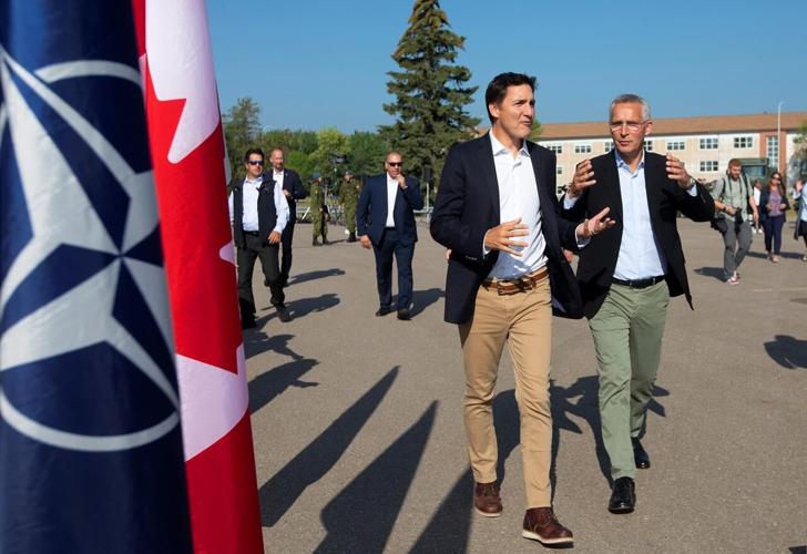 Justin Trudeau links Canadian investments in North American defence to ...